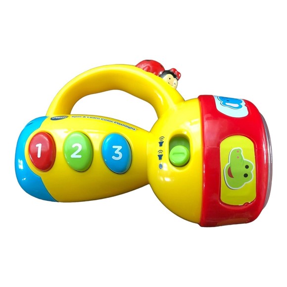 Toys | Vtech Spin And Learn Color Flashlight With Lights And Sounds ...
